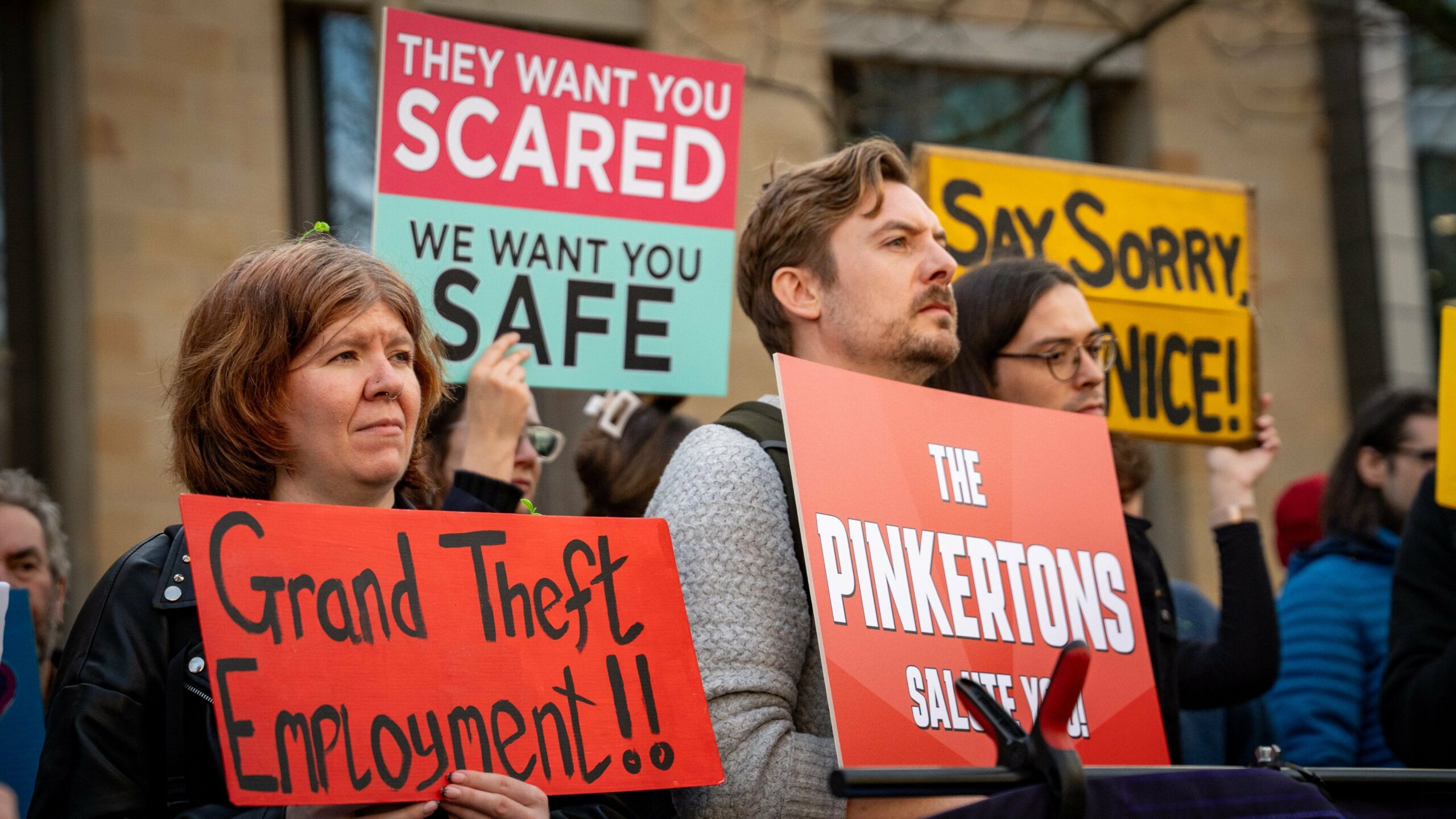 'Grand Theft Employment!' — Protests Erupt Outside Take-Two and ...