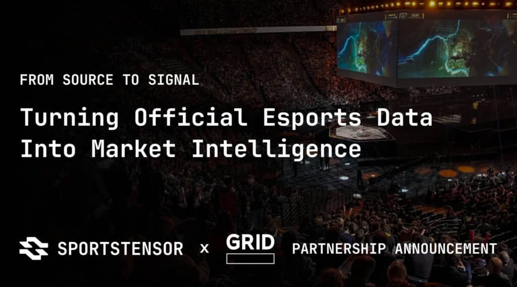 GRID Teams Up with Sportstensor as Leading Esports Data Provider