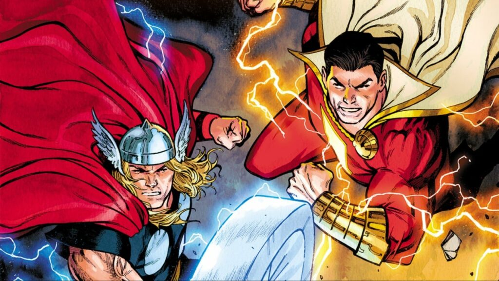 Marvel and DC Unite for Epic The Flash/Fantastic Four and Thor/SHAZAM! Crossovers