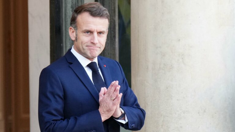 French President Emmanuel Macron Celebrates 'Clair Obscur: Expedition ...