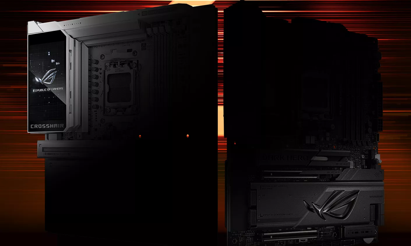 ASUS Unveils Elite ROG Crosshair X870E Glacial & Crosshair X870E DARK ...